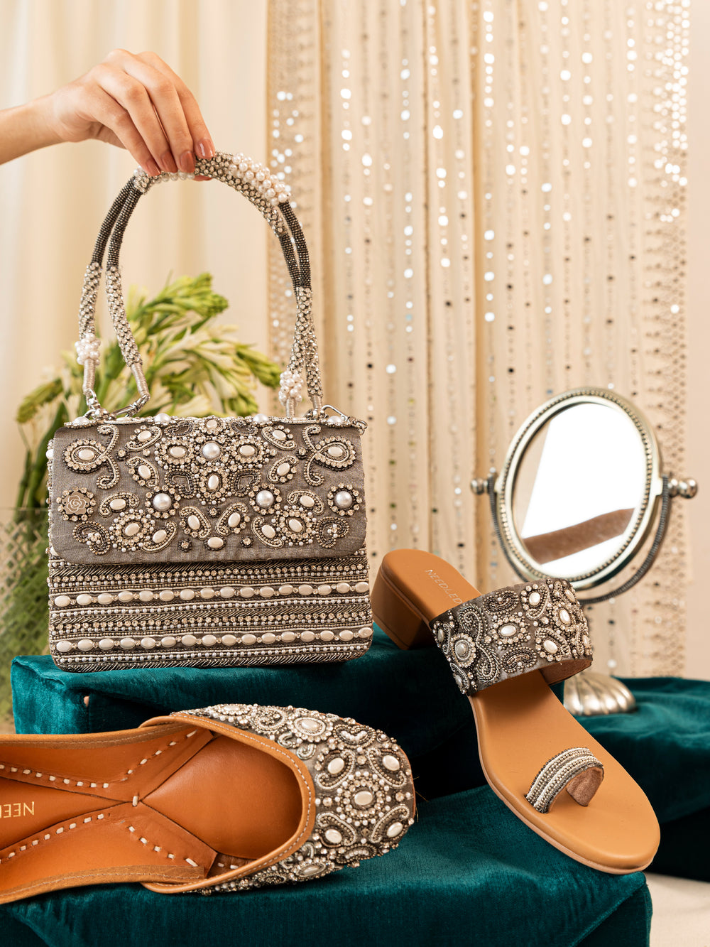 Discover Premium Designer Juttis for Women | Needledust