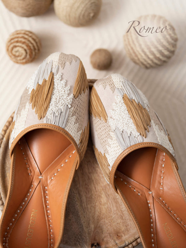 Men's Jutti Collection | Leather Embroidery Jutti | Needledust
