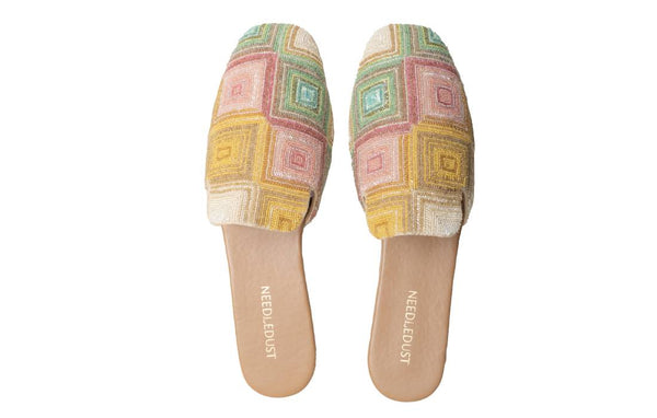 Modern Ethnic Mules | Comfy Mules For Women | Needledust
