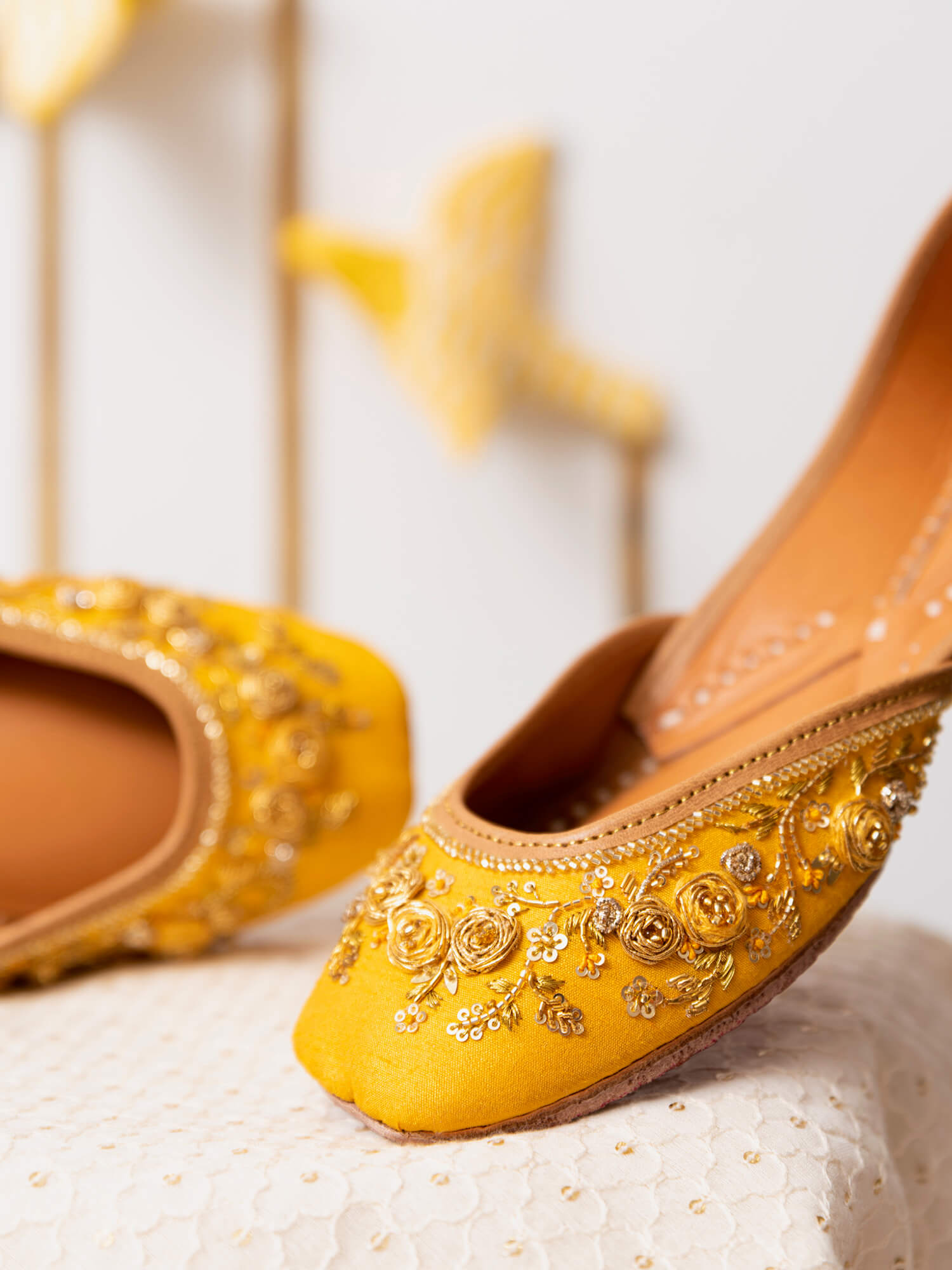 Wedding Jutti For Brides | Ethnic Wedding Footwear For Women | Needledust