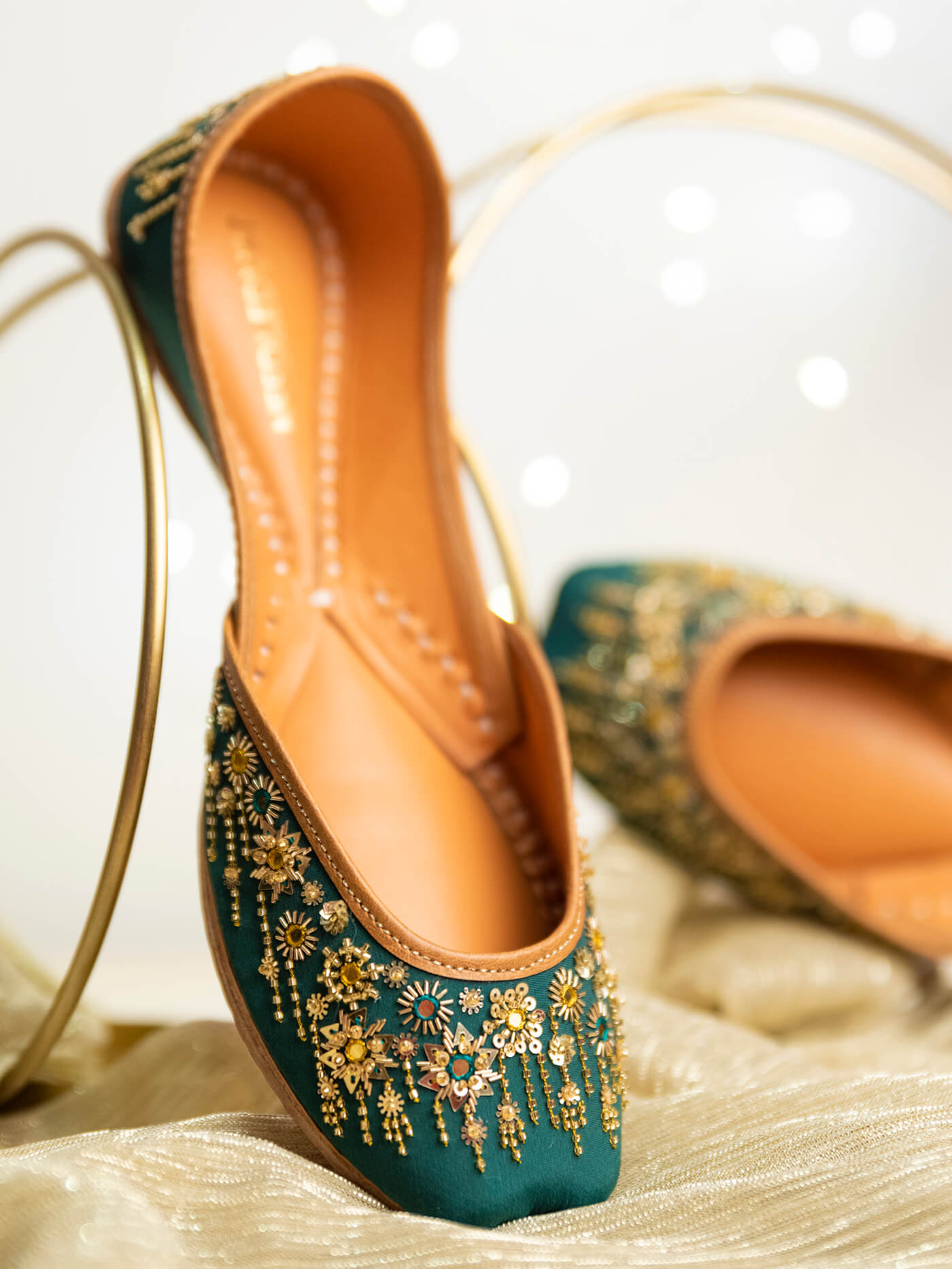 Leather Juttis For Women | Ethnic juttis | Needledust